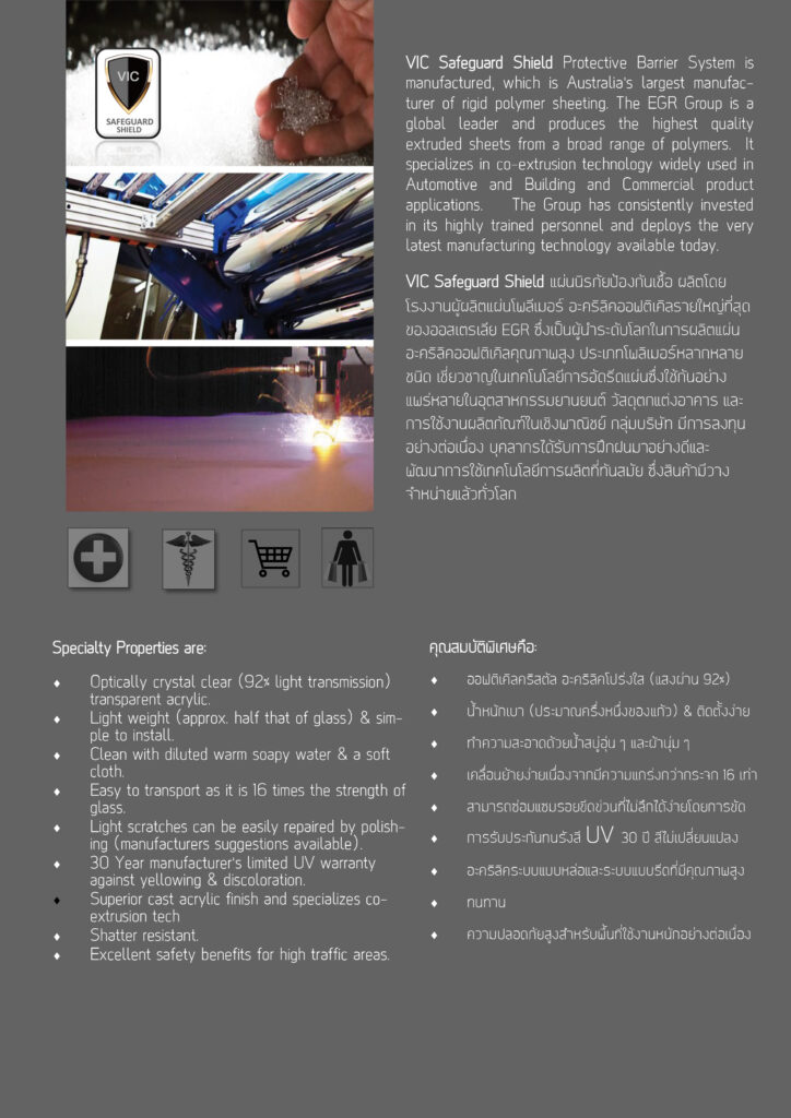 VIC Safeguard Shield - FIRST SHEET